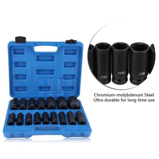 MSA Coffret Douilles Longue Douille A Choc Hexagonale 10Mm-32Mm Auto Coffret - Cdiscount Auto