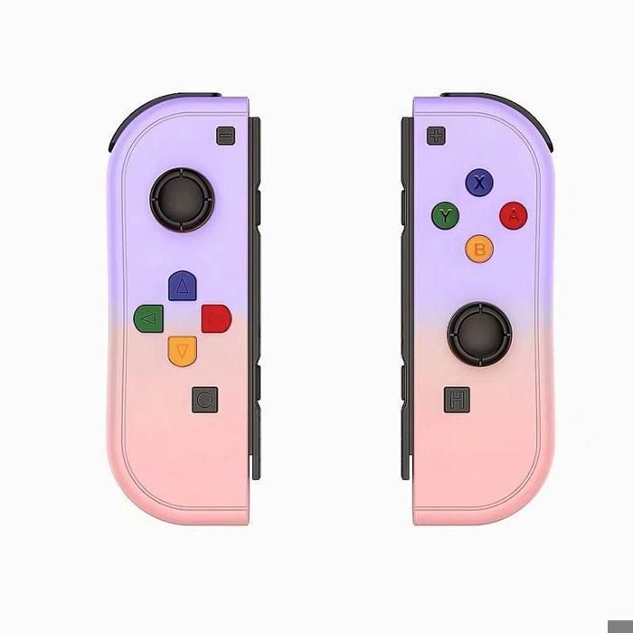 Lot de 2 manettes de jeu sans fil Joy-Con pour Nintendo Switch rose ...
