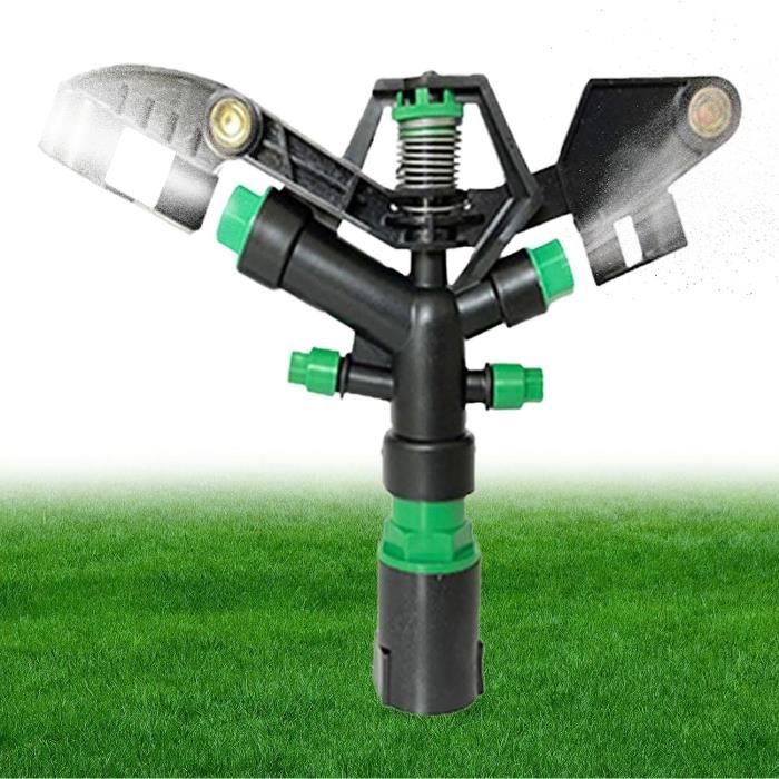 Arroseur De Pelouse Rotatif-Arroseur D'Eau Automatique Rotatif À 360 ...