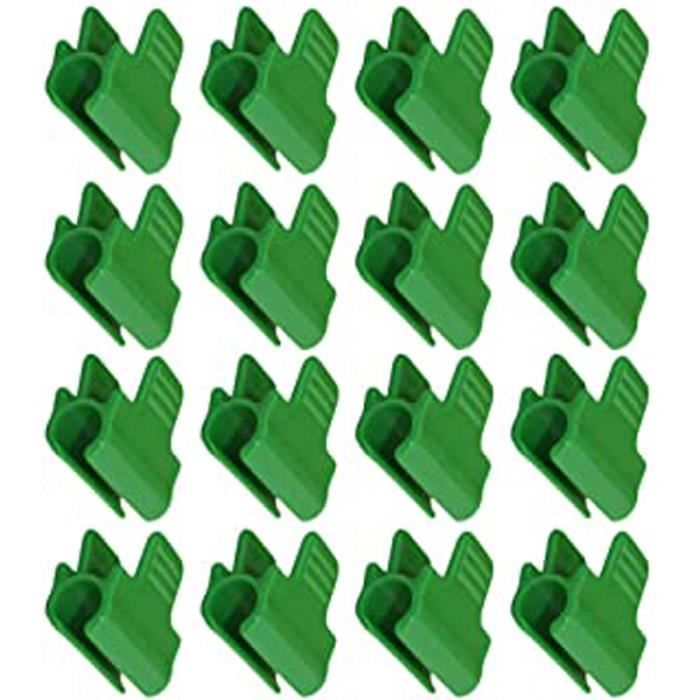 50 Pcs Serre Rangée Couvre Clips Serre-Tubes Serre Serre Film Rangée ...