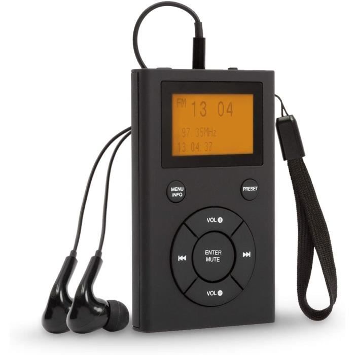 Radio Portable DabDab Plus et FM Mini Poste Radio Transistor ...
