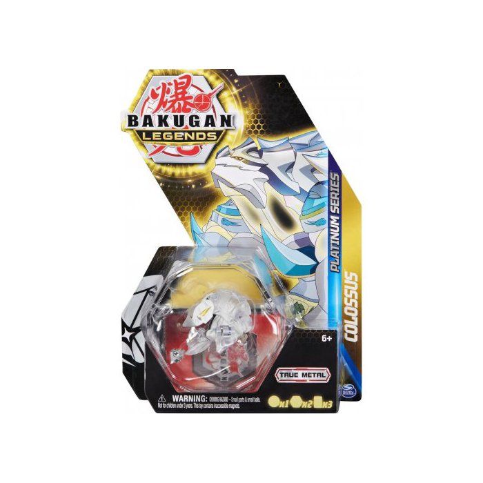 Coffret Bakugan - Pack Legends Colossus : Boule Transparente Figurine ...