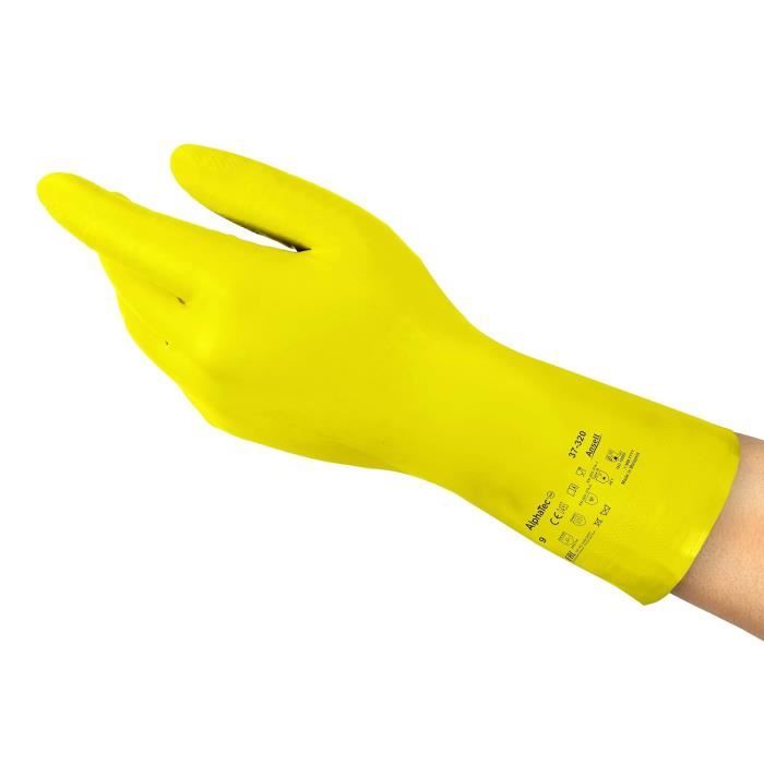 Alphatec 37-320 Gants De Travail En Nitrile, Longs Et Réutilisables ...