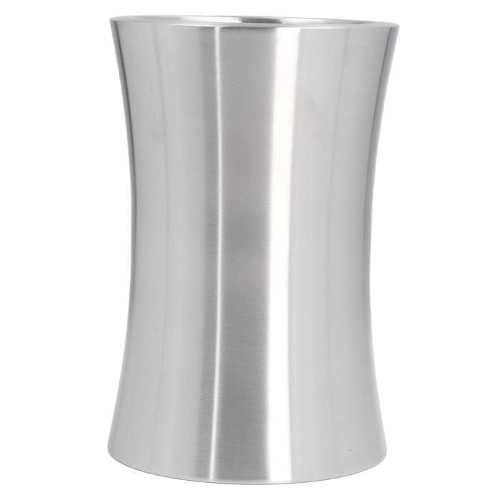 Seau à vin - Dilwe - 2L - Acier inoxydable - Argent - Style ...