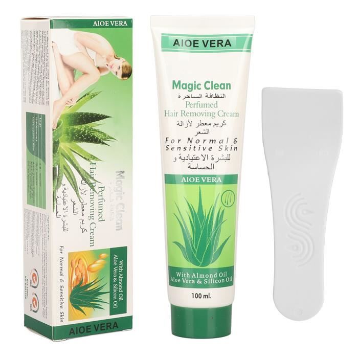 Drfeify Crème dépilatoire à l'aloès Crème Dépilatoire, Hydratante pour ...