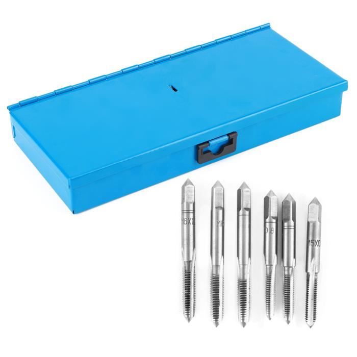 Ensemble de tarauds et matrices - EJ.LIFE - Outils de filetage pour clé à taraud - 32 pièces ...