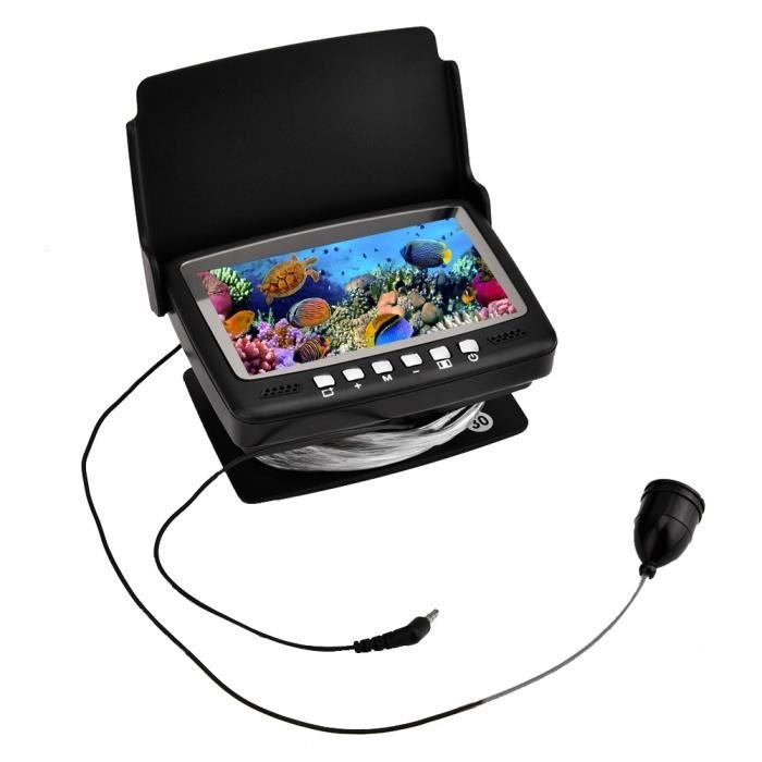 GOTOTOP caméra sous-marine avec moniteur Caméra sous-marine 110-240V ...