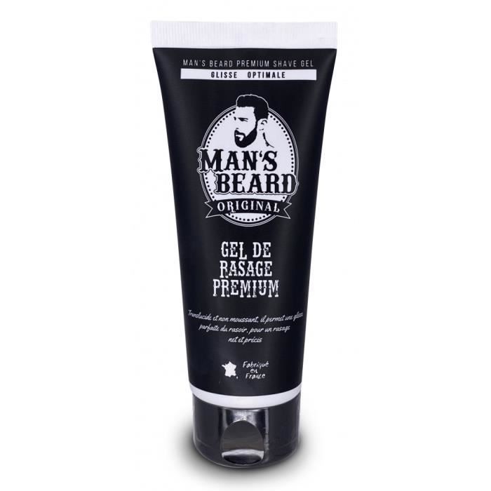 Gel de rasage en tube - 75 ml - Man's Beard - Cdiscount Au quotidien