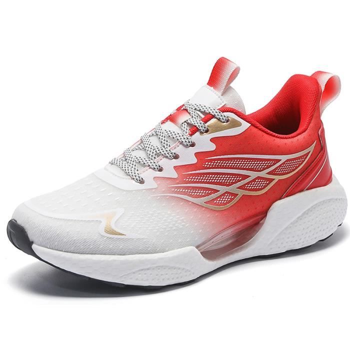 Baskets Homme Fashion Chaussures Basket Rouge - Cdiscount Chaussures