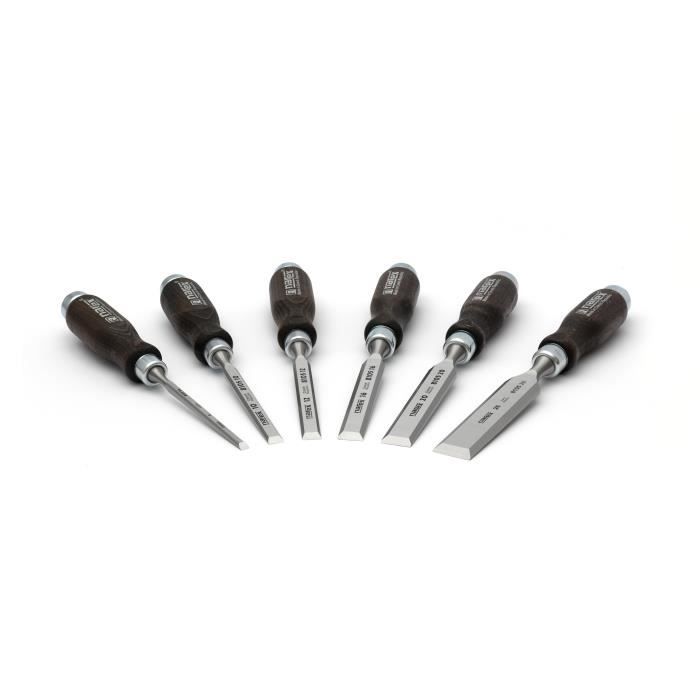 Burins Set (6 pièces) en qualité Schreiner - Cdiscount Bricolage