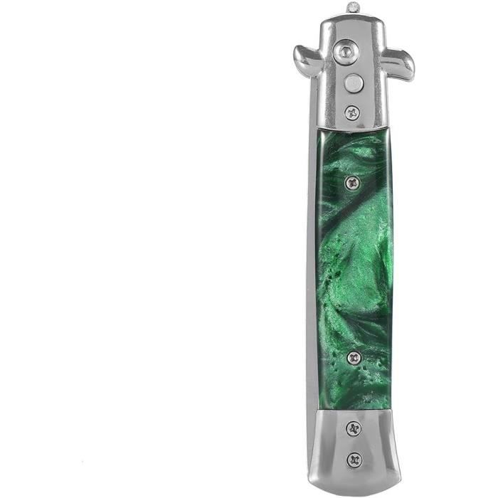 Hommes Cheveux Styling Peigne, Printemps Switchblade Pliant Poussoir ...