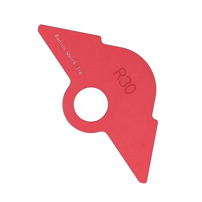 Gabarit de routeur de rayon de coin R30 - SHIPENOPHY - Modèle arrondi ...