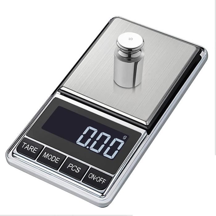 Balance Portable Haute Précision 0.1G Gramme Balance Électronique Lcd ...