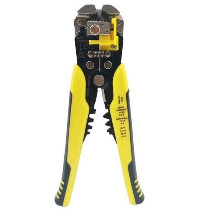 GTY00780-PINCE DE SERRAGE,Pince à sertir câble automatique, dénudeur ...