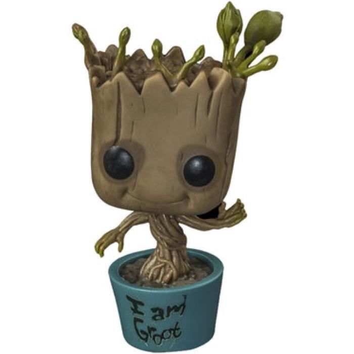 Figurine Guardians of the Galaxy - Dancing Groot Blue Exclu Pop 10cm ...