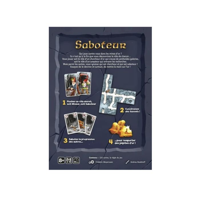 Saboteur Gigamic - Cdiscount Jeux - Jouets