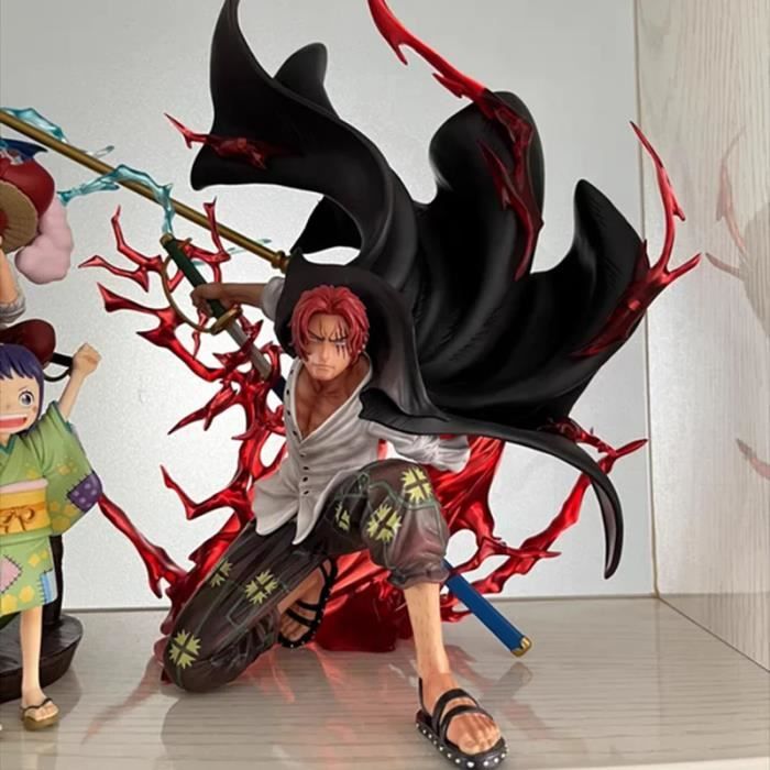 Figurine One Piece Shanks dit Le Roux Empereur Yonko Shankusu capitaine ...