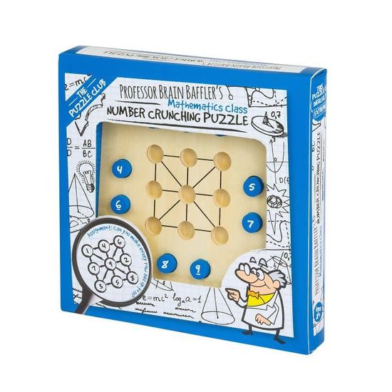 Professor Brain Baffler's Number Crunching Puzzle S57TA - Cdiscount ...