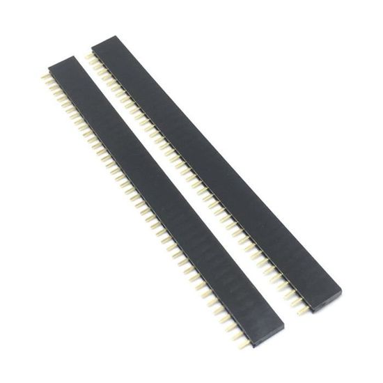(Female|40 p)Bande de connecteur pour Arduino, 10 pièces, 40 broches ...
