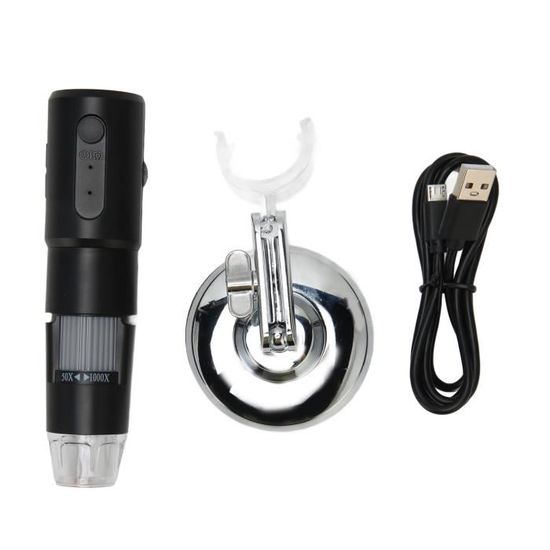 EJ.life Caméra de microscope USB WiFi Microscope Numérique sans Fil ...