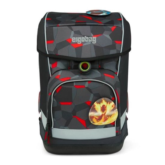 Ergobag Cubo Light 5-teilig TaekBärdo [113096] Noir, Rouge - Cdiscount ...