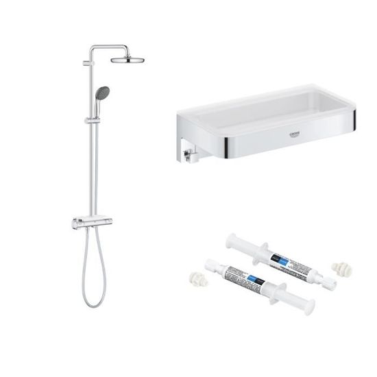 Colonne de douche thermostatique GROHE Quickfix Vitalio Start 210 ...
