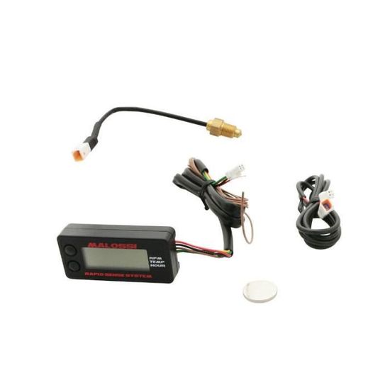 Compte tours digital + thermometre pour le circuit de refroidissement ...