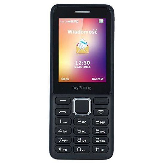 MyPhone Smartphone 6310Dual SIM, 6,09cm 2,7pouces Noir - 334046 ...