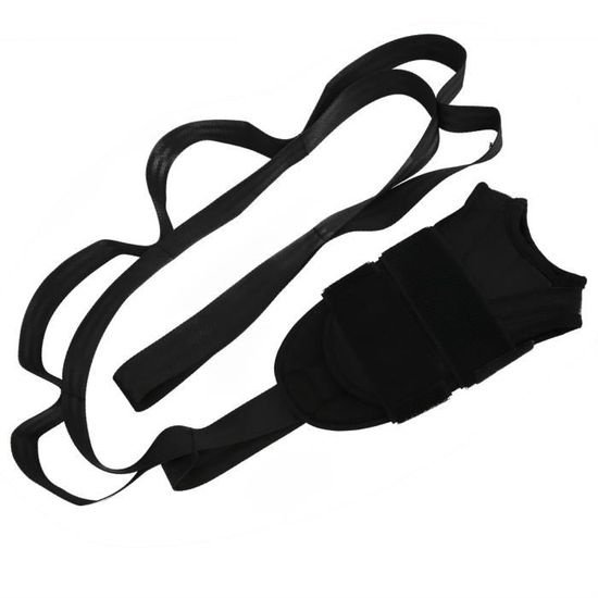 Sangle extensible de pied - QIILU - Noir - Tissu Oxford - Rééducation ...