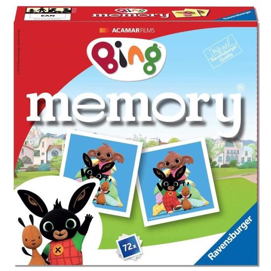 RAVENSBURGER - 20500 - JEU ÉDUCATIF - BING MEMORY - Cdiscount Jeux - Jouets