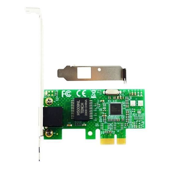 Ganen-Puce I211AT PCI-E X1 Carte RéSeau de Routage Logiciel de Bureau à ...