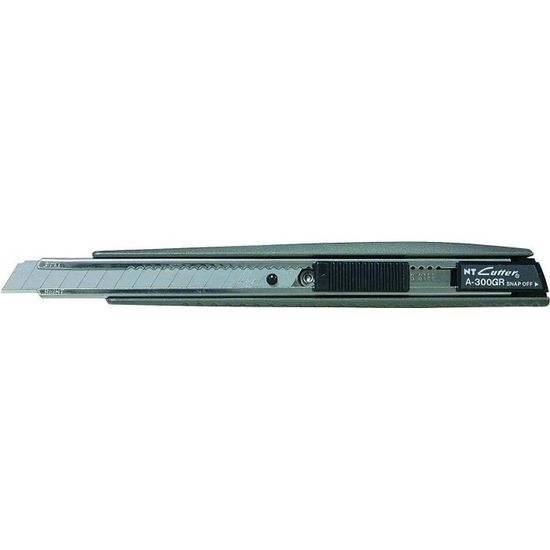 Cutter de travail - NT Cutter - 489642 - 9 mm - Gris - Cdiscount Bricolage