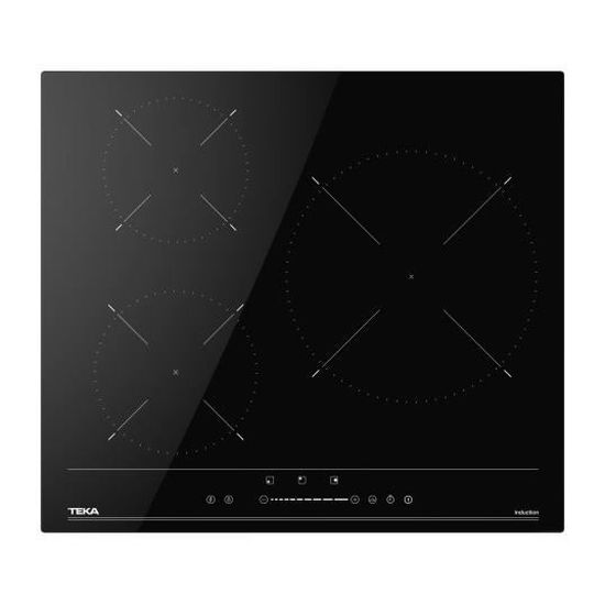 Plaque à Induction - TEKA - IBC63100 - 3 Foyers - 7000 Watts - Touch ...