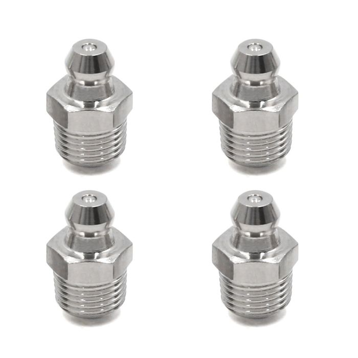 Graisseur de pompe X AUTOHAUX 4pcs Graisseur Droit 1/8" Inox Filetage ...