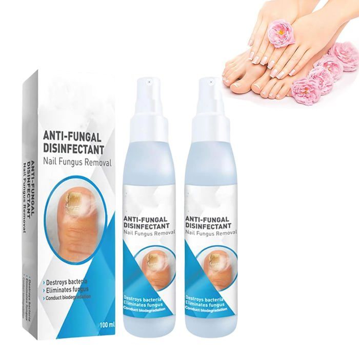 Foot Care Spray, Multi-Purpose Nail Fungus Spray, Anti Foot & Nail ...