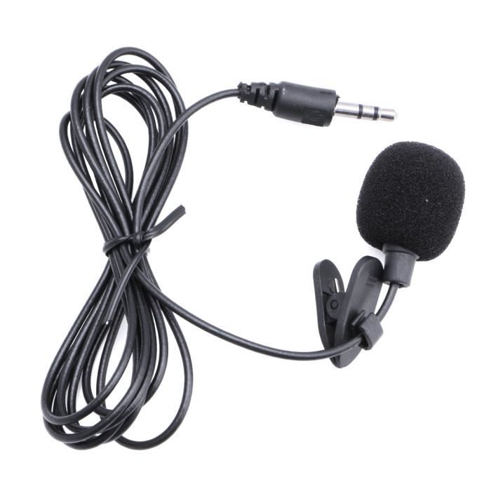 Noir-Lavalier Mic Defence Contre la Distorsion 'P' et 'B' Consonants ...