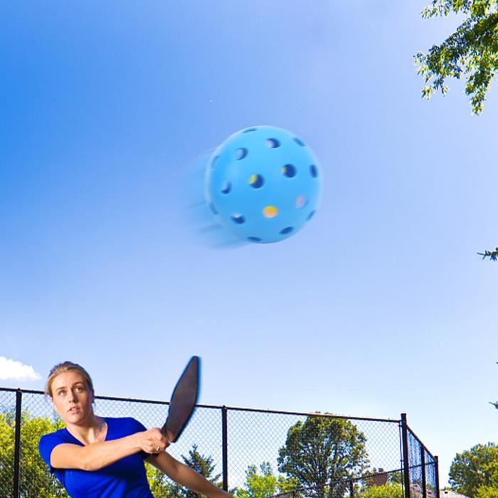 CHT 6 PCS Pickleball Balls Plastic Hollow Ball Set Outdoor Sports ...