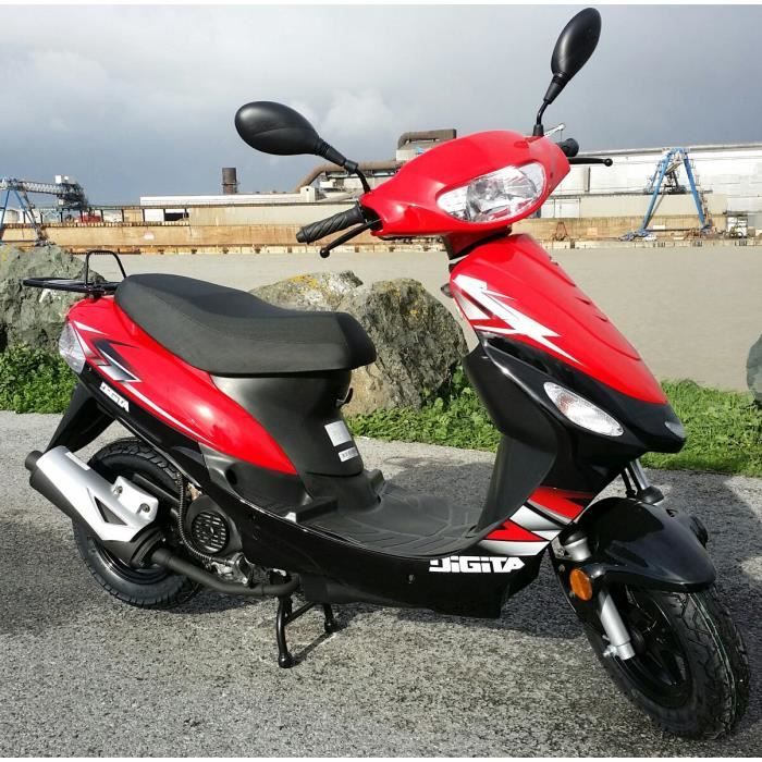 LONGJIA LJ50QT3L ROUGE - Cdiscount Auto