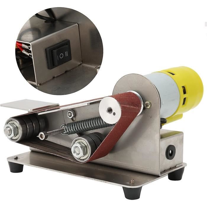 Mini Ponceuse Électrique À Bande - Petite Machine Pour Polissage À L ...