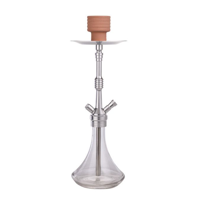 Chicha Tanger en Aluminium – Narguilé - Hookah – 50 cm - Argent ...