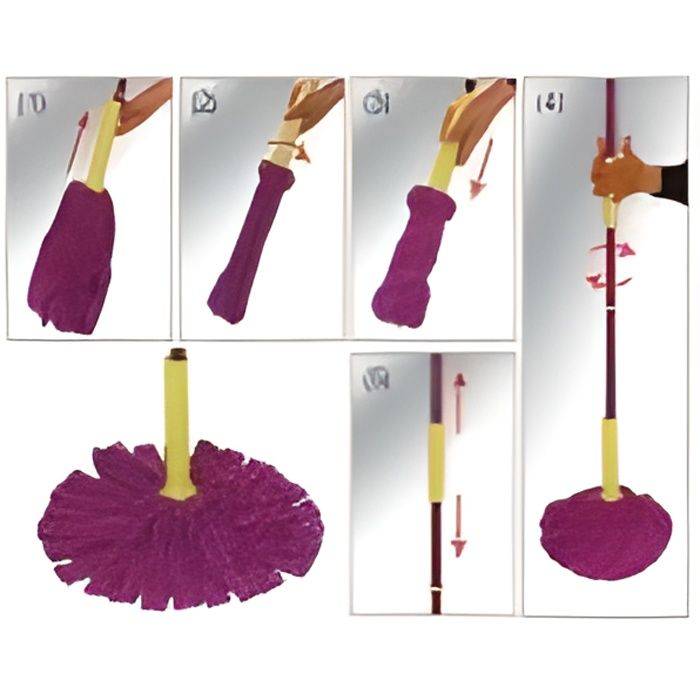 Balai microfibre TWIST MOP essorage facil Essor… - Cdiscount Maison