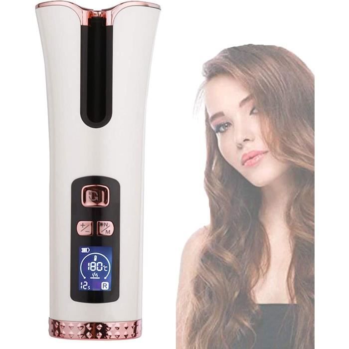 LIWI-Boucleur sans Fil, Boucleur À Cheveux Automatique - Fer À Boucler Automatique Fer À Friser ...