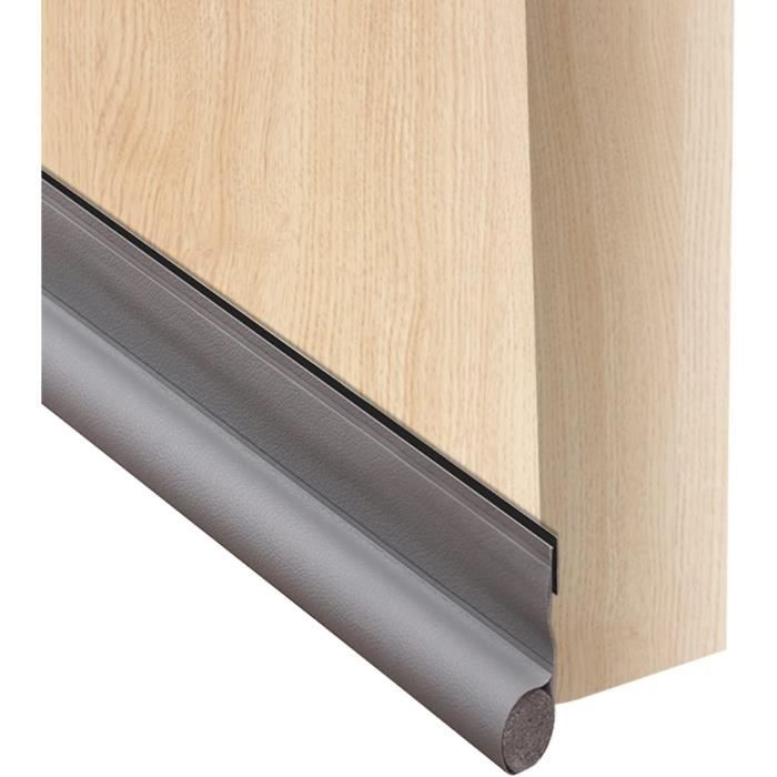 Boudin de Porte Isolant Froid Détachable Gris Calfeutrage Bas de Porte ...