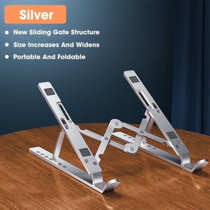 Accessoires tablettes,Support réglable et pliable pour ordinateur ...