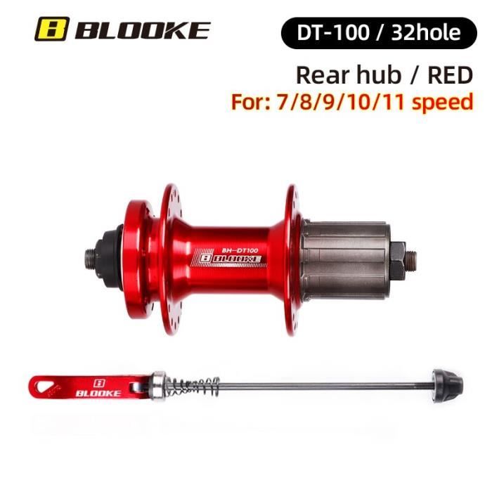 Accessoire vélo,Bloomke – moyeu de vélo DT100 32 36 trous de frein à ...