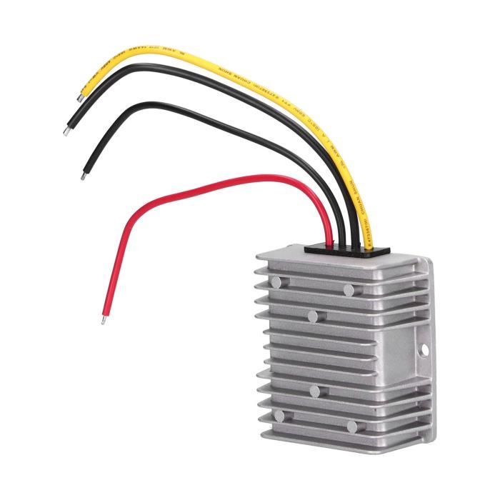 Cikonielf Régulateur de tension DC DC 12V/24V à 5V convertisseur abaisseur dissipation thermique ...