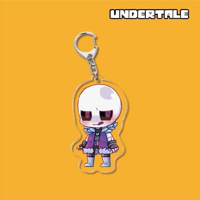 Organiseur De Sac MOA0W Cosplay Undertale Sans porte-clés acrylique ...