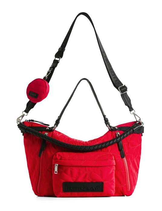 Sac à main - Desigual - Bols Prisma Libia - Fuchsia - 100% polyester ...