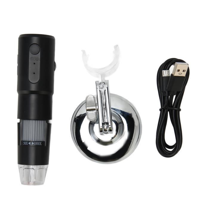 EJ.life Caméra de microscope USB WiFi Microscope Numérique sans Fil ...