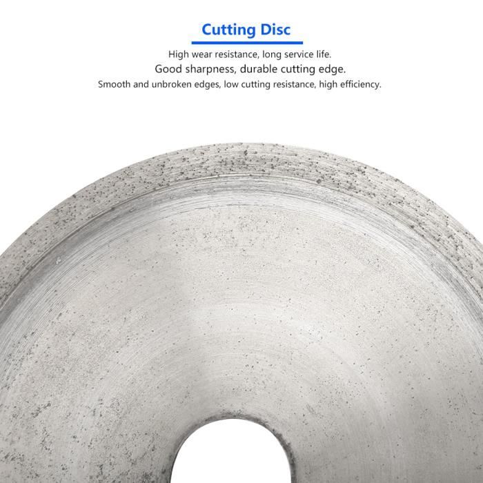 Lame de scie diamantée - GOTOTOP - 250 mm - Épaisseur 1,0 mm - Diamètre ...